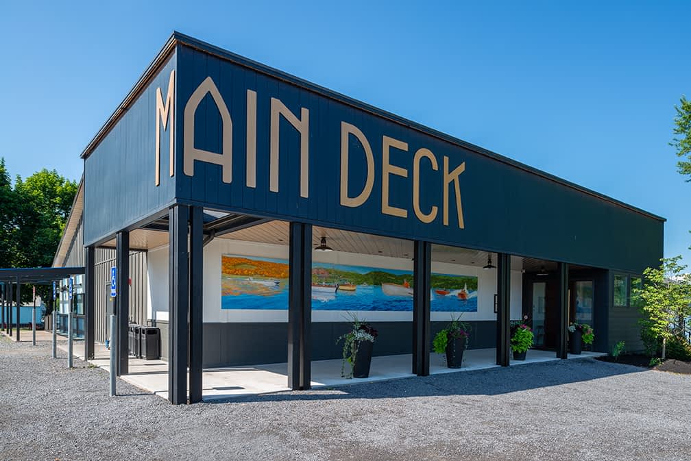 Main Deck Restaurant and Tunnel Bar - Heather DeMoras Design Consultants